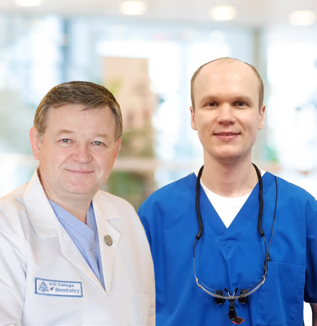 The team of dentists